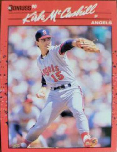 Kirk McCaskill [Error] #170 Prices | 1990 Donruss | Baseball Cards