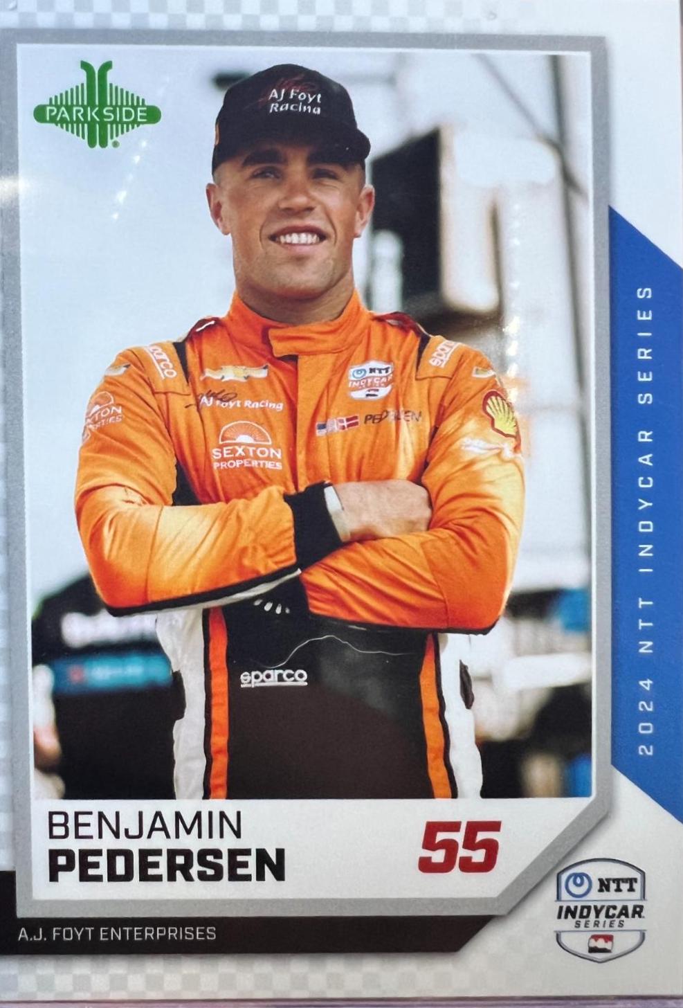 Benjamin Pedersen #53 Prices | 2024 Parkside NTT IndyCar | F1 & NASCAR ...