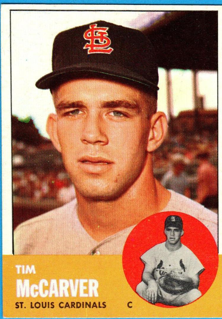 Tim McCarver #394 Prices | 1963 Topps | Baseball Cards