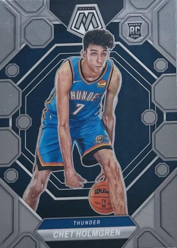 Chet Holmgren #236 Prices [Rookie] | 2022 Panini Mosaic | Basketball Cards