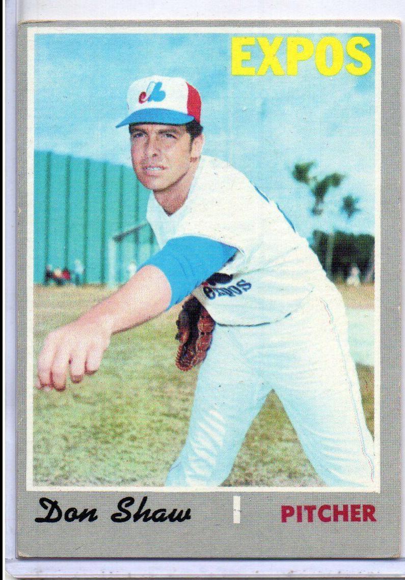 Don Shaw #476 Prices | 1970 Topps | Baseball Cards