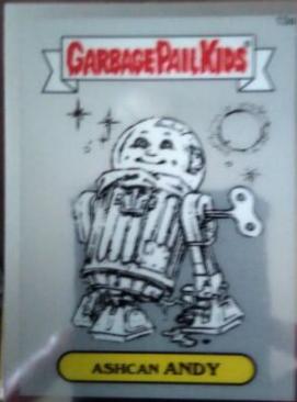 Ashcan ANDY [Pencil Art] #13a Prices | 2013 Garbage Pail Kids Chrome ...