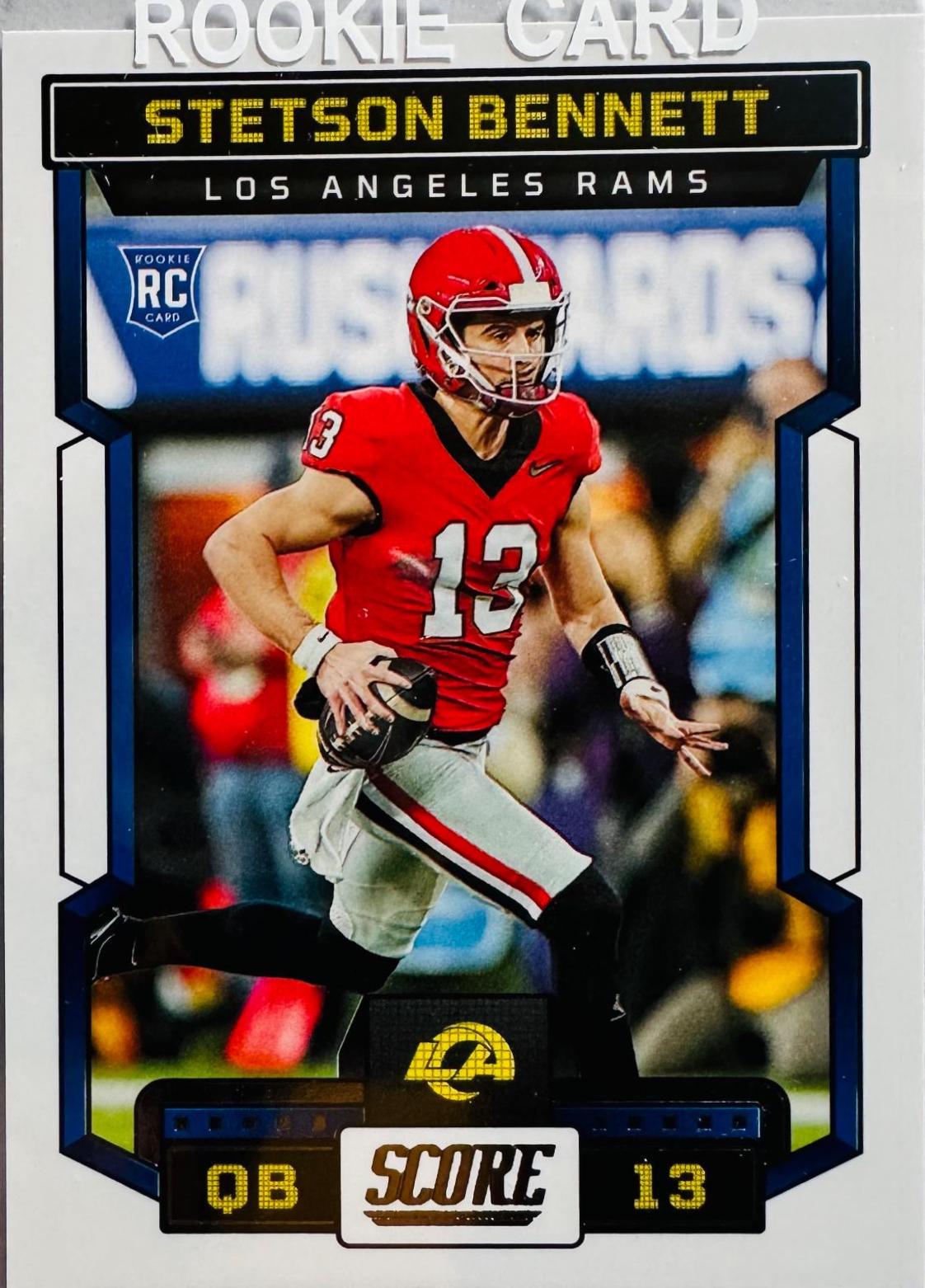 Stetson Bennett IV #313 Prices [Rookie] | 2023 Panini Score | Football ...