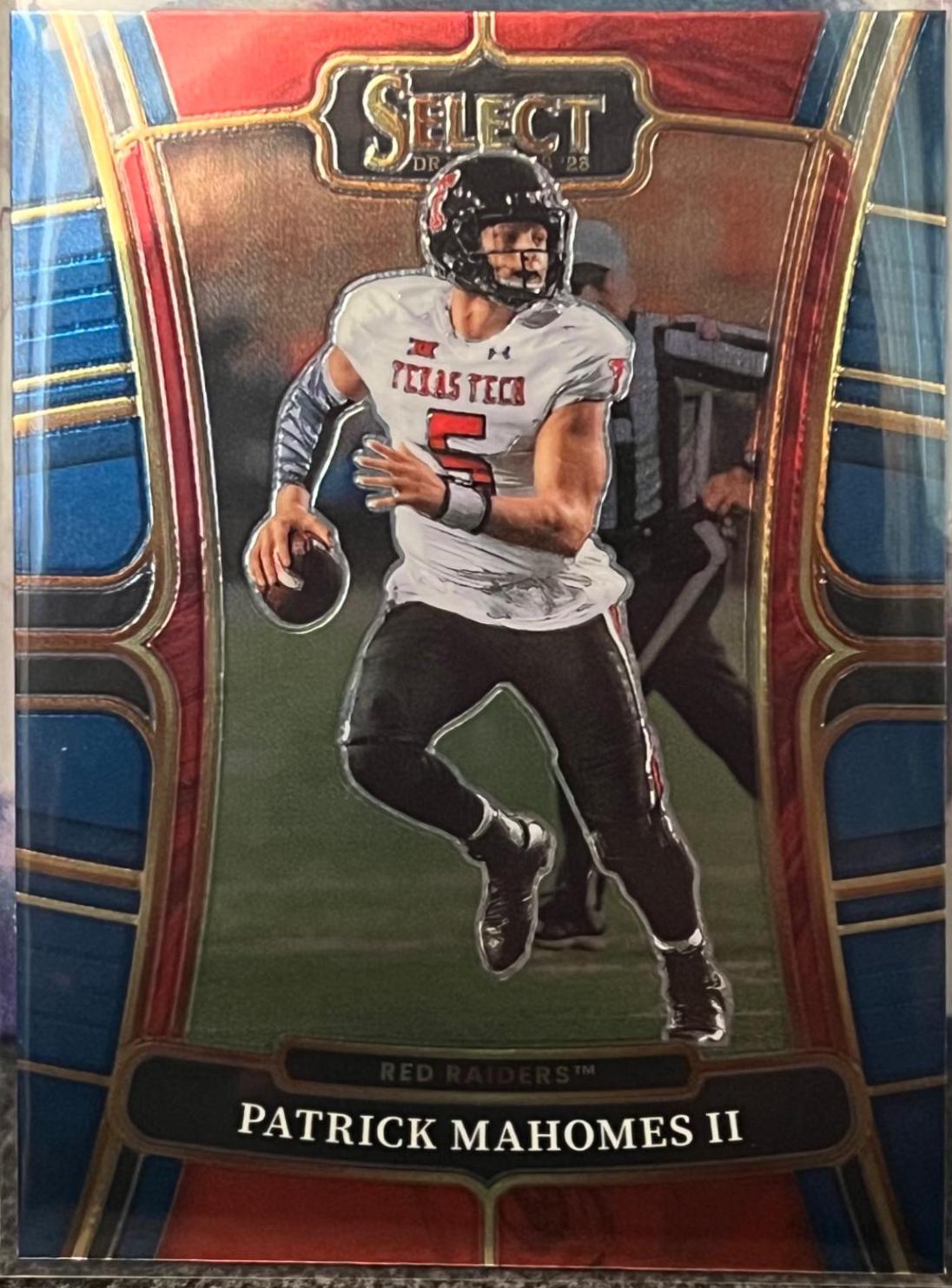 Patrick Mahomes II [Blue] #26 Prices | 2023 Panini Select Draft Picks ...