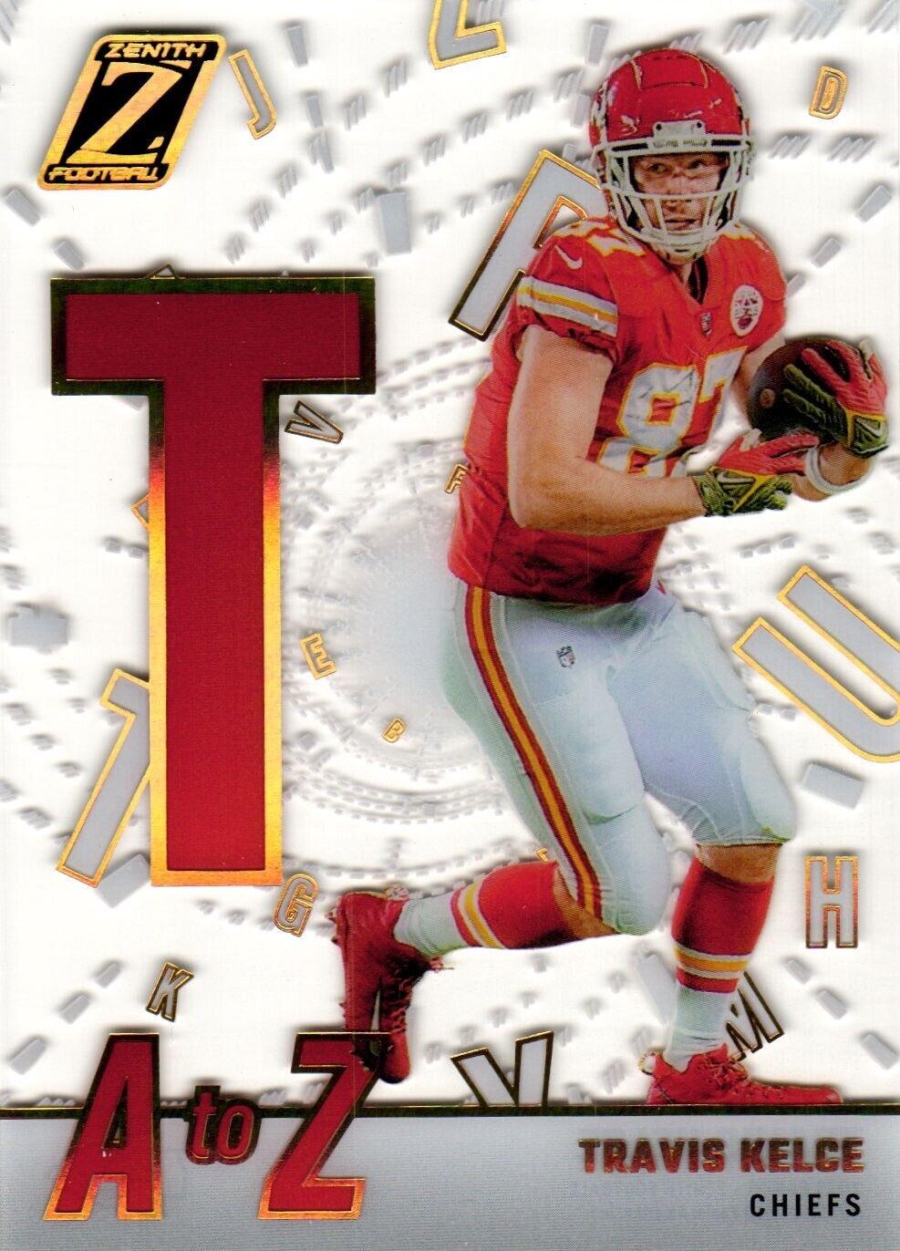 Travis Kelce #20 Prices | 2023 Panini Zenith A to Z | Football Cards