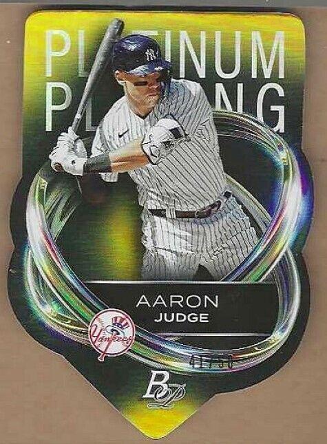 Aaron Judge [Gold] #PPD-3 Prices | 2023 Bowman Platinum Plating Die Cut ...