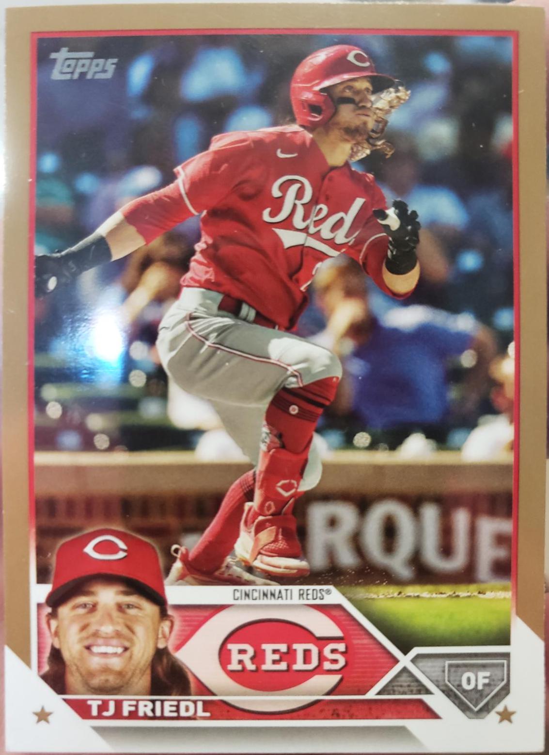 TJ Friedl [Gold] #558 Prices | 2023 Topps | Baseball Cards