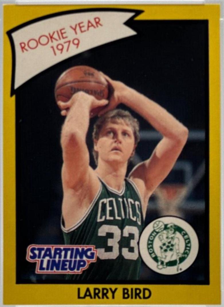 Larry Bird [Yellow] Prices | 1990 Kenner Starting LineUp | Basketball Cards