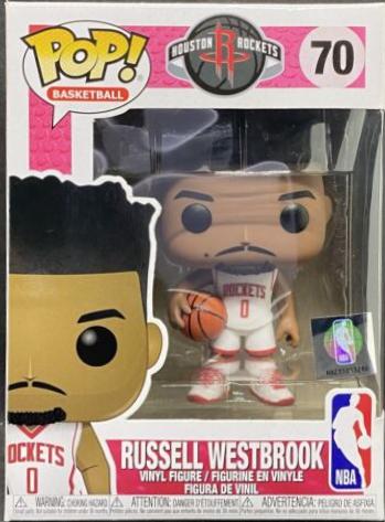 Russell Westbrook #70 Prices | Funko POP Basketball | New & Loose Values