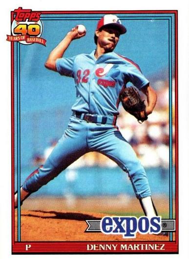 Denny Martinez | Ungraded | 1991 Topps