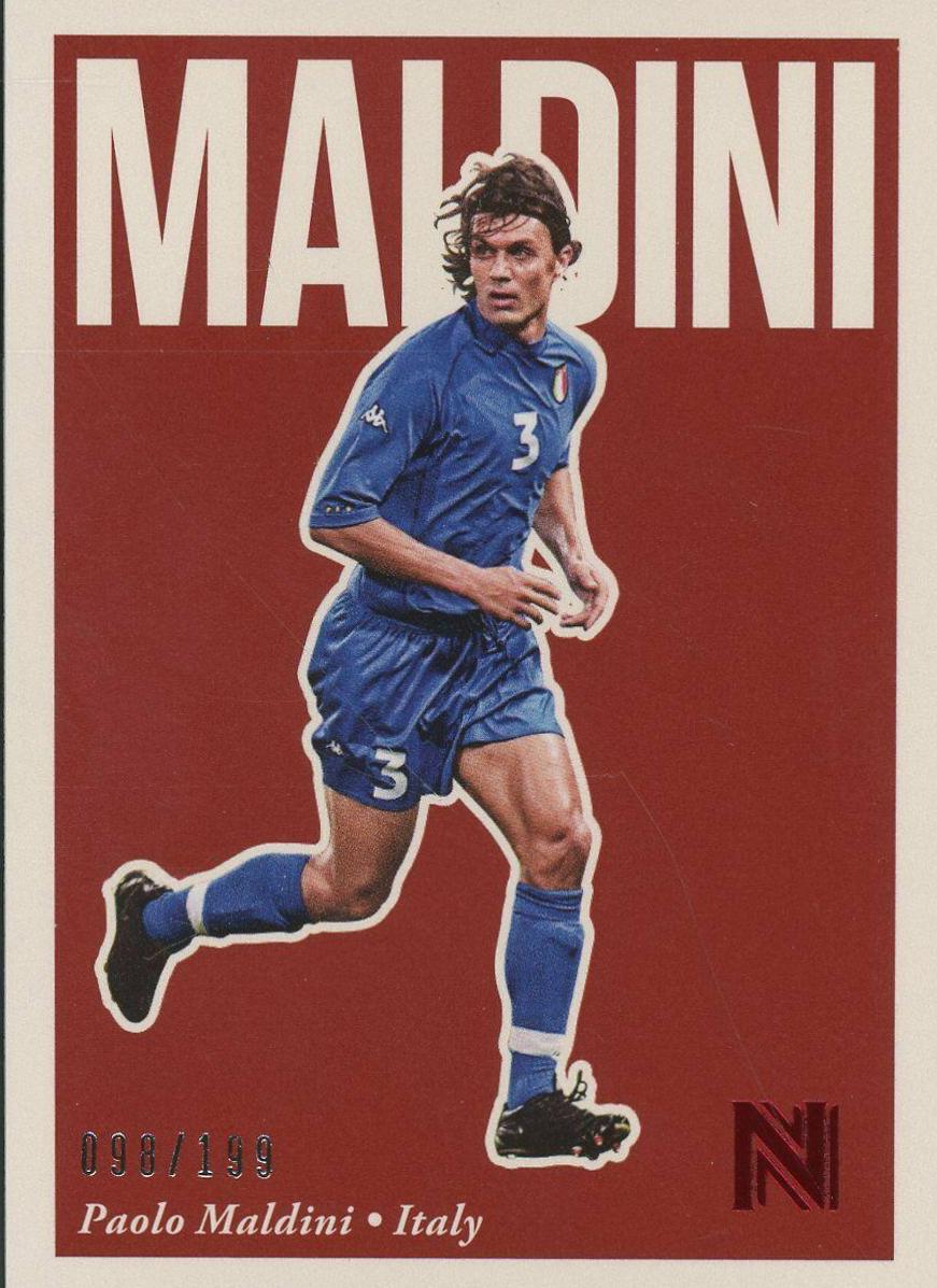Paolo Maldini [Red] #57 Prices | 2017 Panini Nobility | Soccer Cards