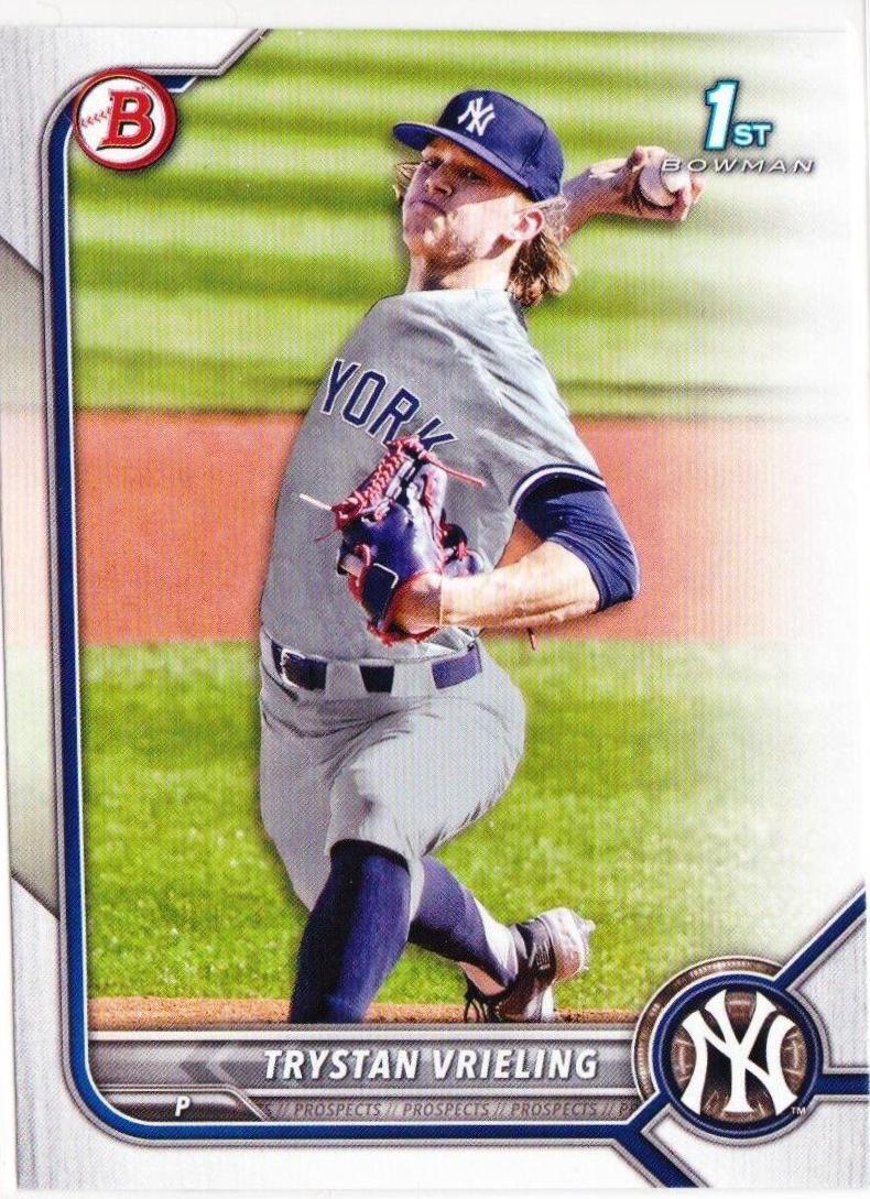 Trystan Vrieling #BD-43 Prices | 2022 Bowman Draft | Baseball Cards