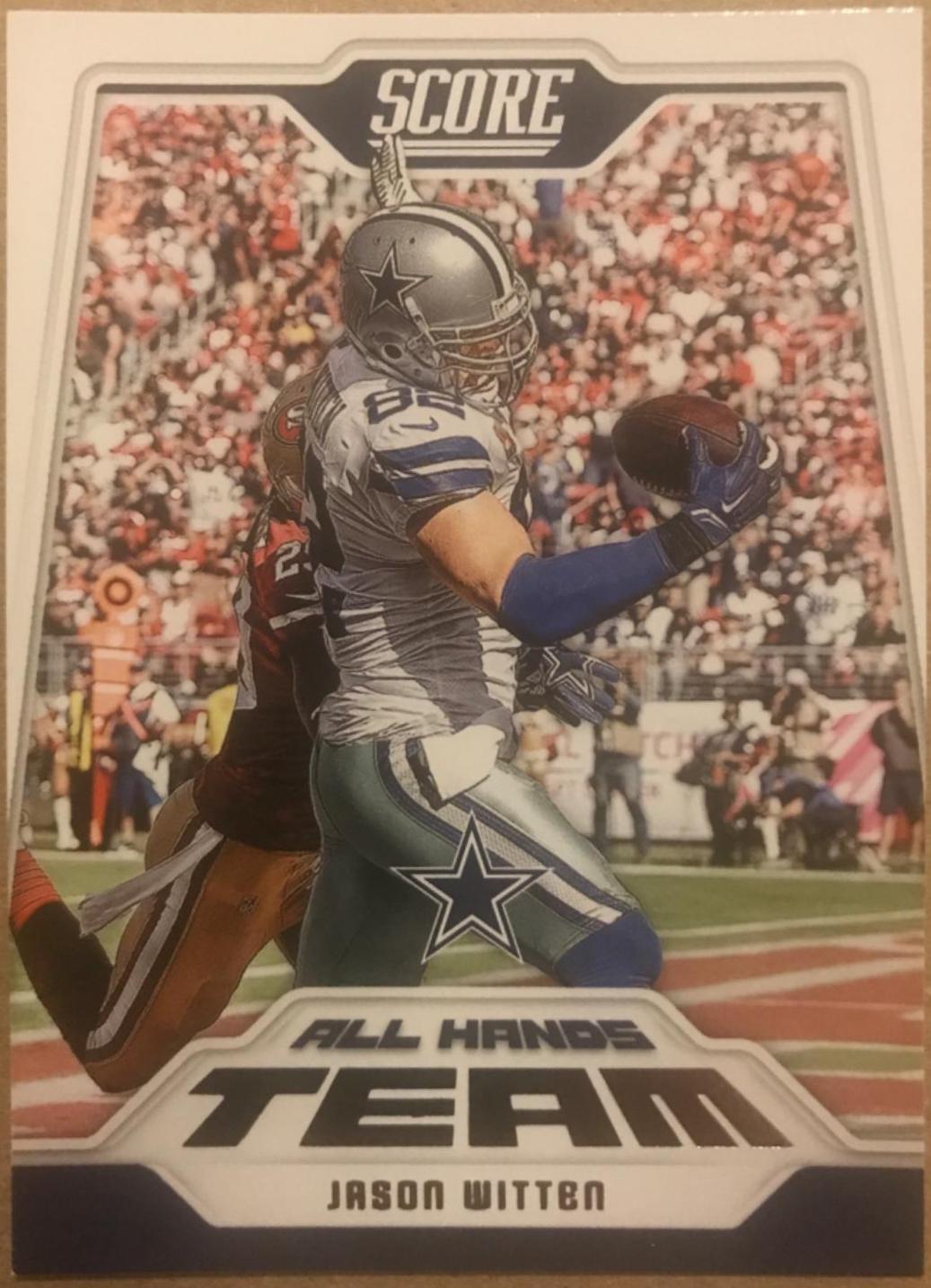 Jason Witten #3 Prices | 2018 Score All Hands Team | Football Cards