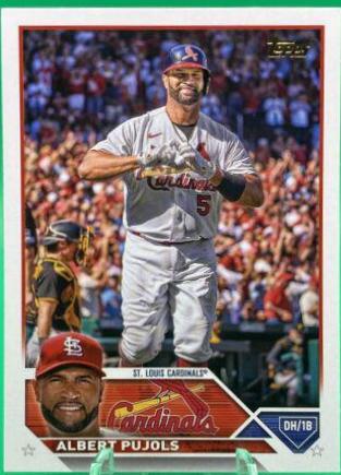 Albert Pujols [Golden Mirror SSP Variation] #5 Prices | 2023 Topps ...