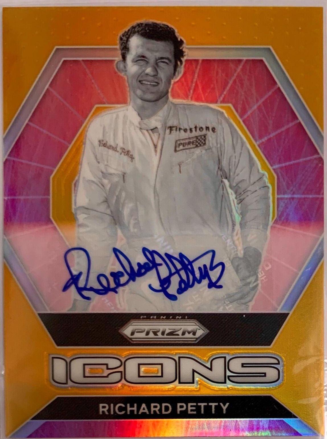 Richard Petty [Gold Signature] #81 Prices | 2022 Panini Prizm Nascar ...