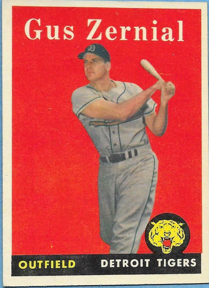 Gus Zernial #112 Prices | 1958 Topps | Baseball Cards