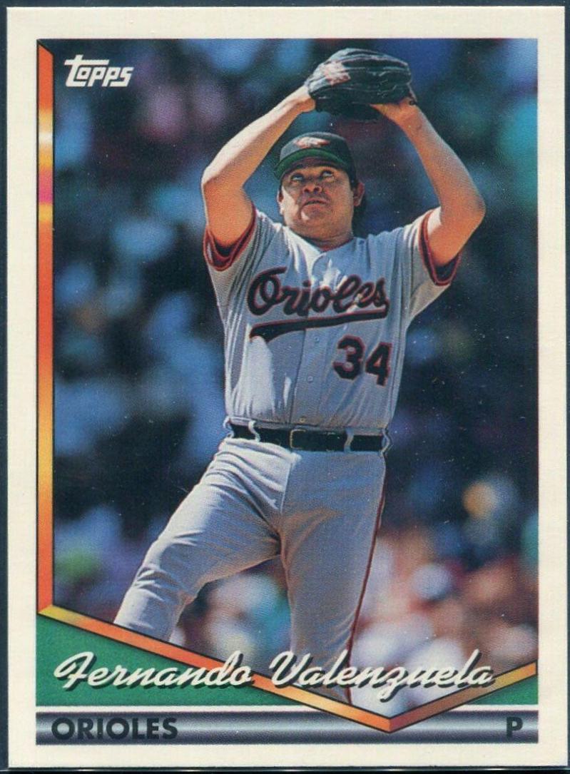 Fernando Valenzuela #175 Prices | 1994 Topps | Baseball Cards