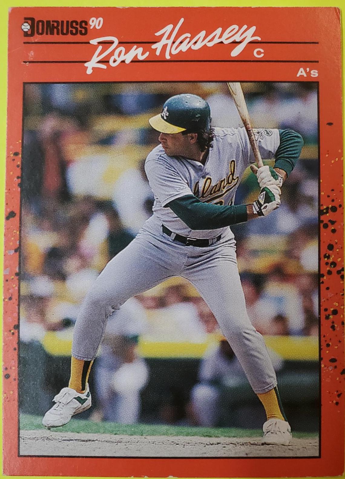 Ron Hassey #450 Prices | 1990 Donruss | Baseball Cards