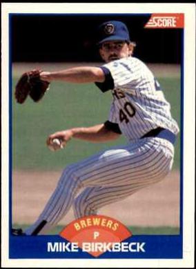 Mike Birkbeck #596 Prices | 1989 Score | Baseball Cards