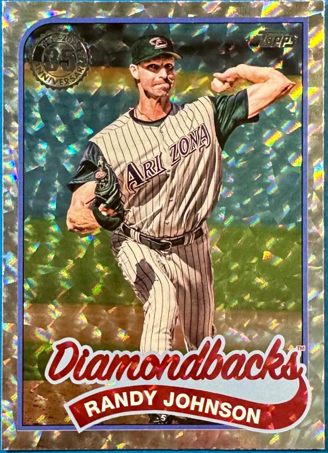 Randy Johnson #89B2-35 Prices | 2024 Topps 1989 Mega Box Foilboard ...