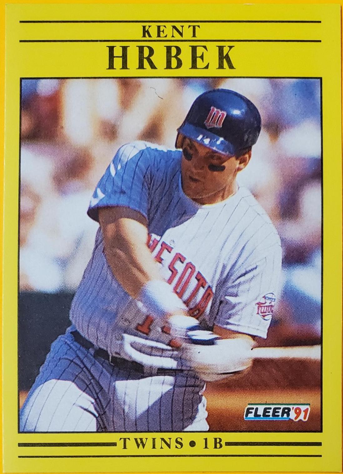Kent Hrbek #614 Prices | 1991 Fleer | Baseball Cards