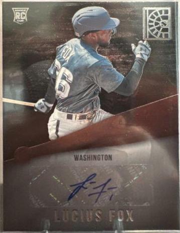 Lucius Fox #RA-LF Prices | 2022 Panini Capstone Rookie Autographs ...