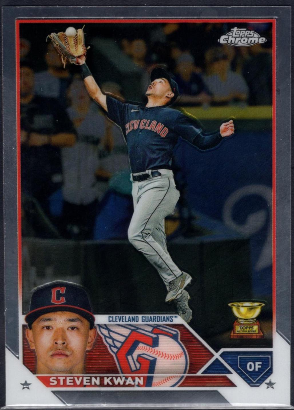 Steven Kwan #107 Prices | 2023 Topps Chrome | Baseball Cards