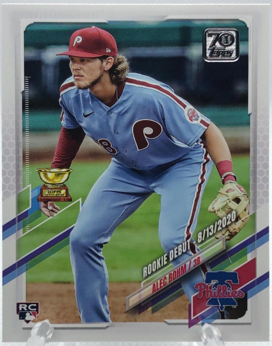 Alec Bohm #US250 Prices [Rookie] | 2021 Topps Update | Baseball Cards