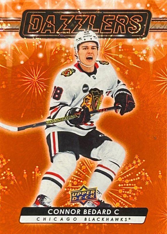 Connor Bedard [Orange] #DZ-79 Prices | 2023 Upper Deck Dazzlers ...