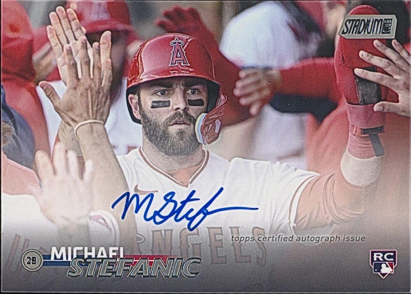 Michael Stefanic #SCBA-MSC Prices | 2023 Stadium Club Autographs ...