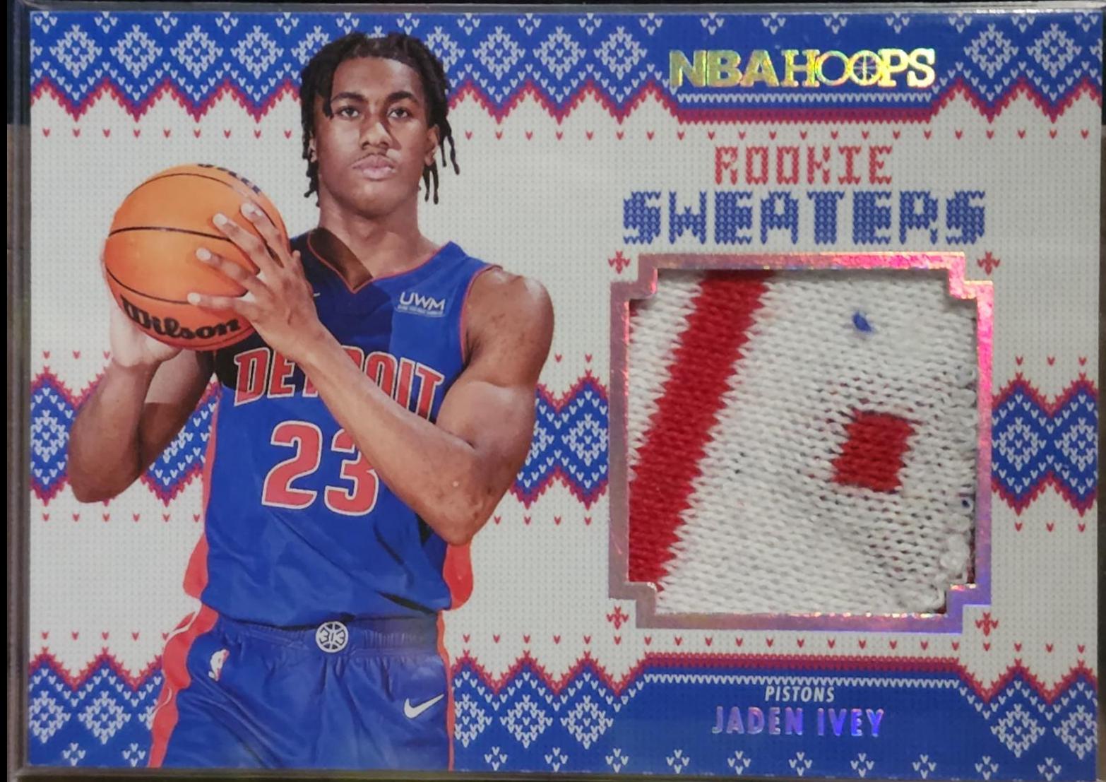 Jaden Ivey #RS-JI Prices [Rookie] | 2022 Panini Hoops Rookie Sweaters ...