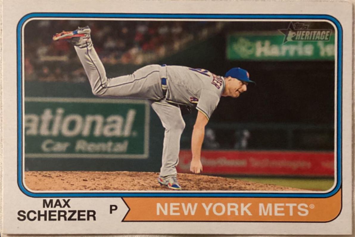 Max Scherzer #80 Prices | 2023 Topps Heritage | Baseball Cards