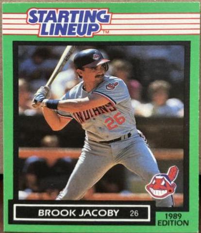 Brook Jacoby Prices | 1989 Kenner Starting Lineup | Baseball Cards