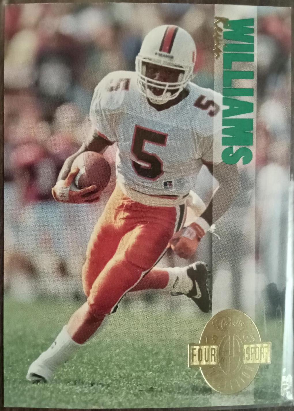 Kevin Williams #123 Prices | 1993 Classic Four Sport | Football Cards