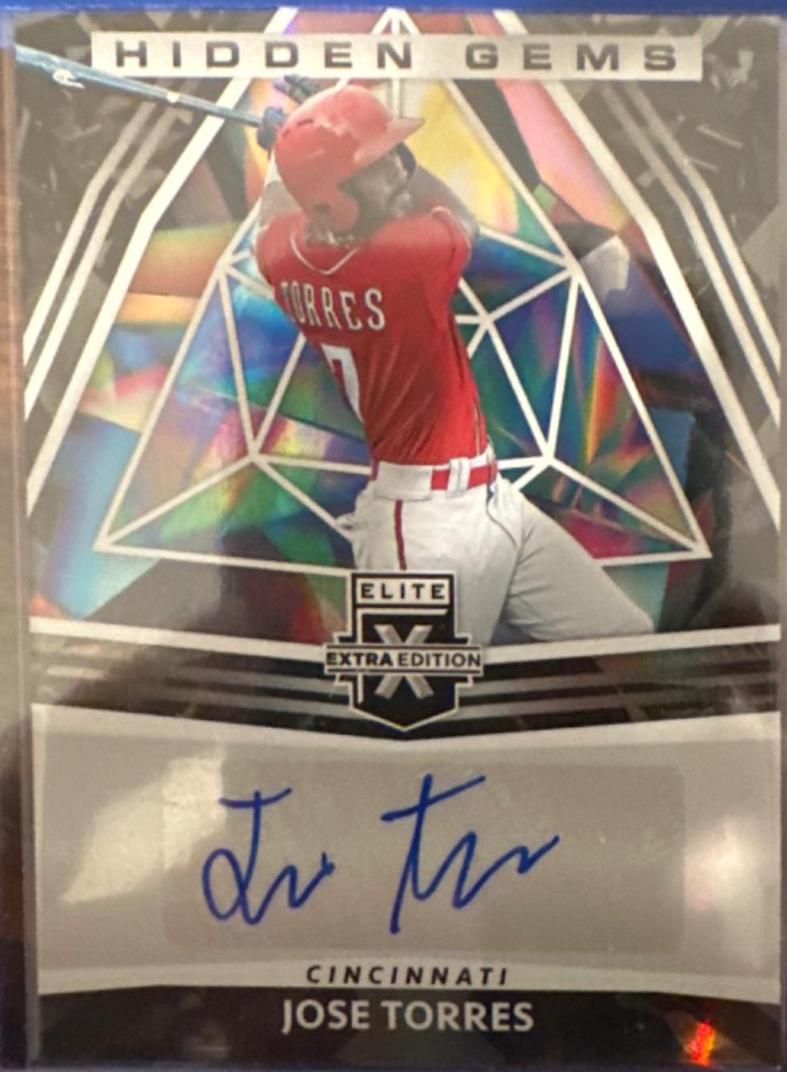 Jose Torres [Black] #HG-JT Prices | 2022 Panini Elite Extra Edition ...