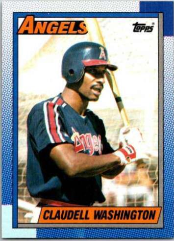 Claudell Washington #705 Prices | 1990 Topps | Baseball Cards