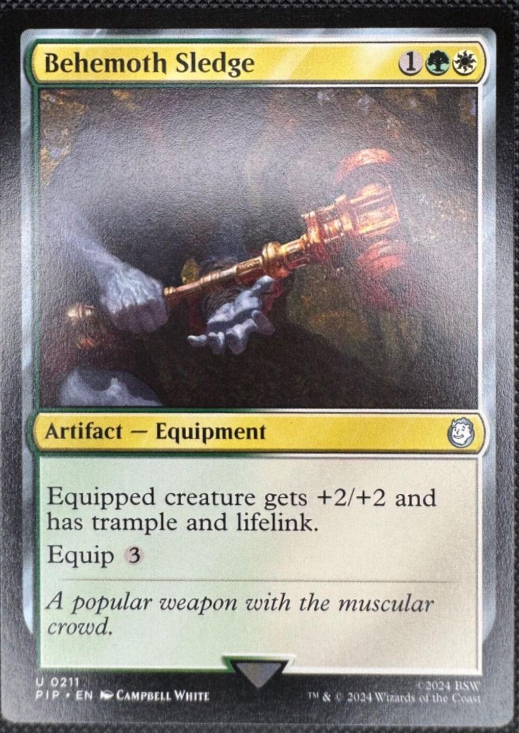 Behemoth Sledge #211 Prices | Magic Fallout | Magic Cards