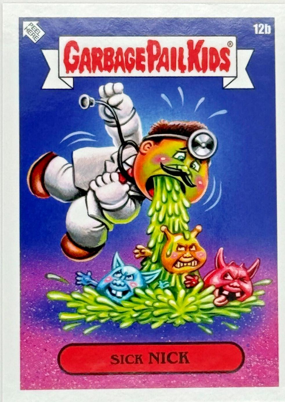 Sick Nick #12b Prices | Garbage Pail Kids 2024 Game Over | GPK Cards