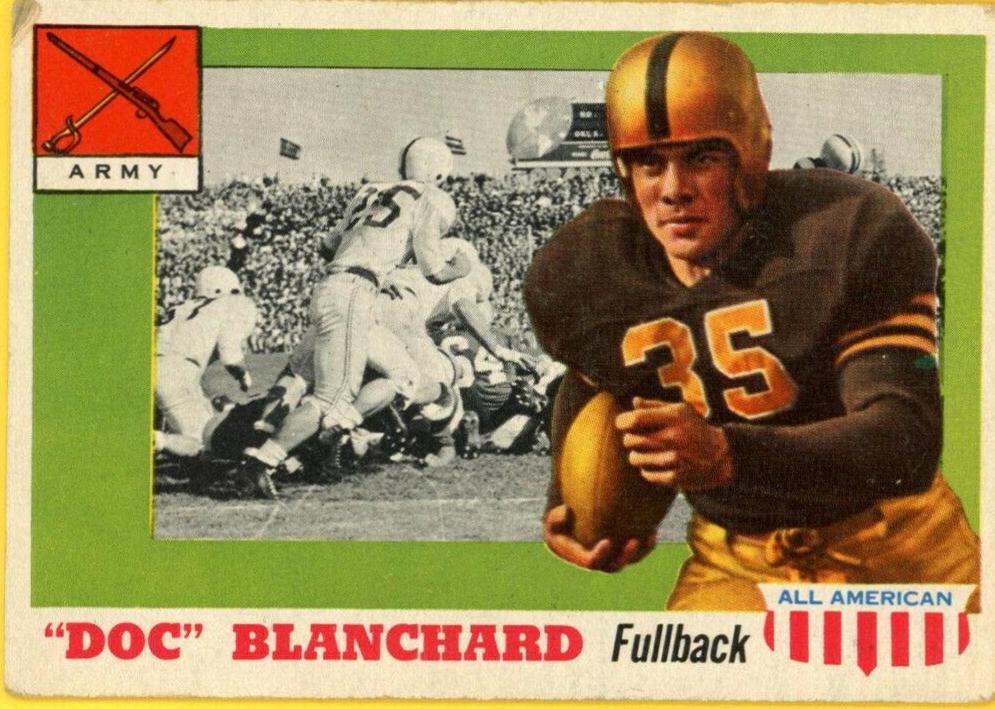 Doc Blanchard #59 Prices | 1955 Topps All American | Football Cards