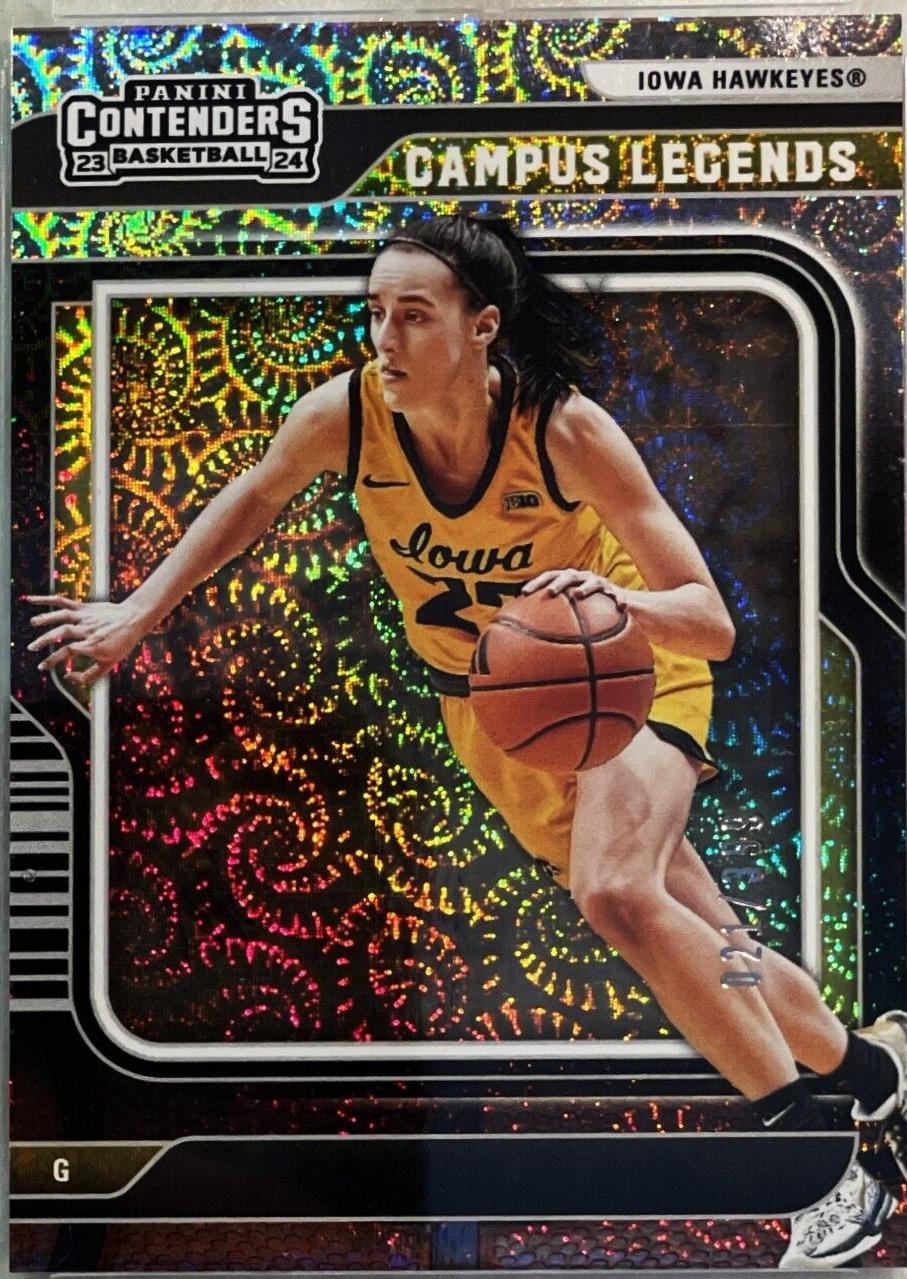 Caitlin Clark [Vortex] #CL3 Prices | 2024 Panini Caitlin Clark ...