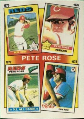 Pete Rose #5 Prices | 1986 Topps Pete Rose Set | Baseball Cards