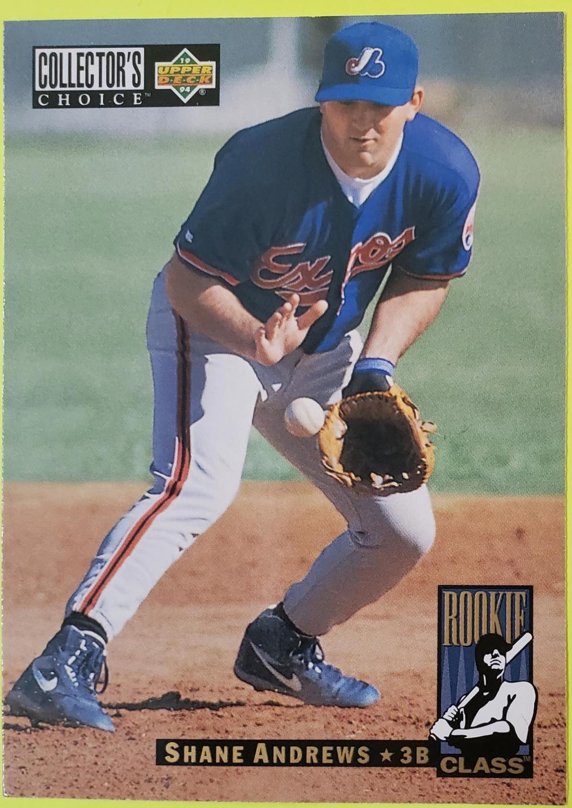 Shane Andrews #651 Prices [Rookie] | 1994 Collector's Choice | Baseball ...