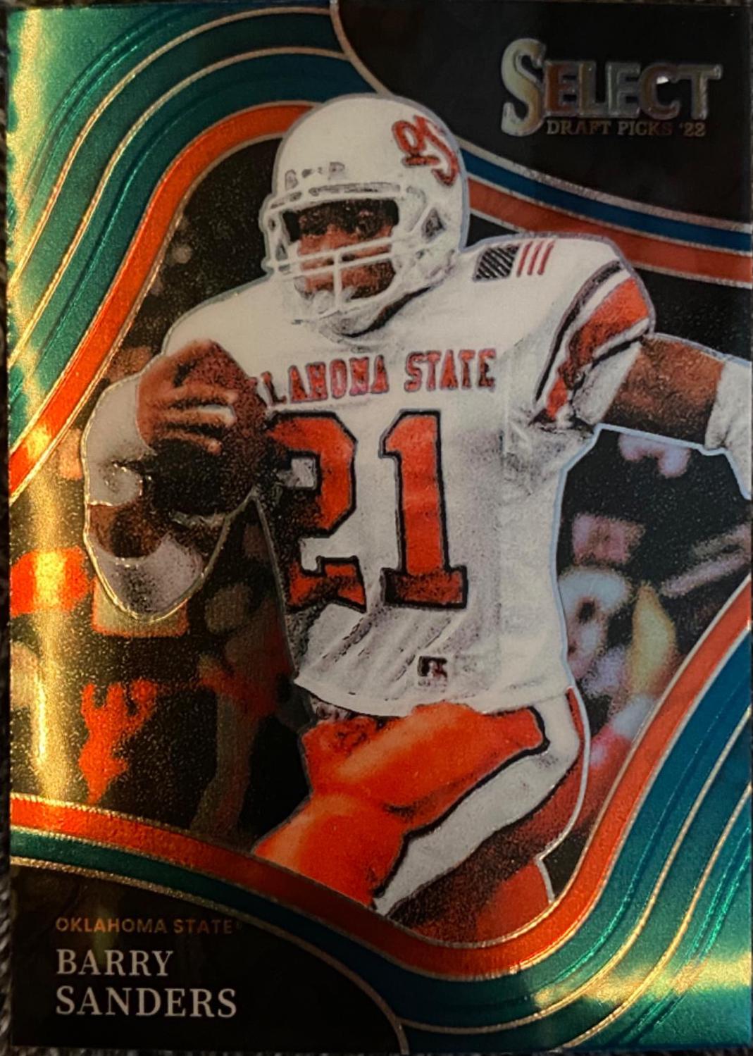 Barry Sanders #137 Prices | 2022 Panini Select Draft Picks | Football Cards