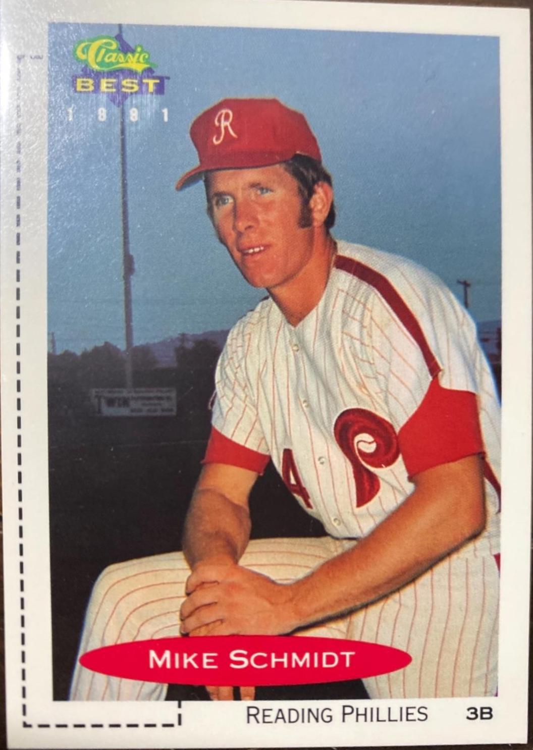 Mike Schmidt #1 Prices | 1991 Classic Best | Baseball Cards