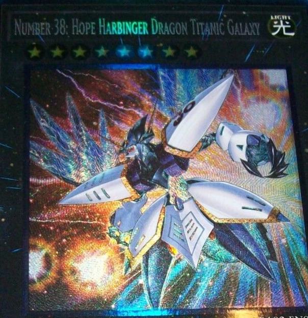 Number 38: Hope Harbinger Dragon Titanic Galaxy [Collector's Rare] RA02 ...