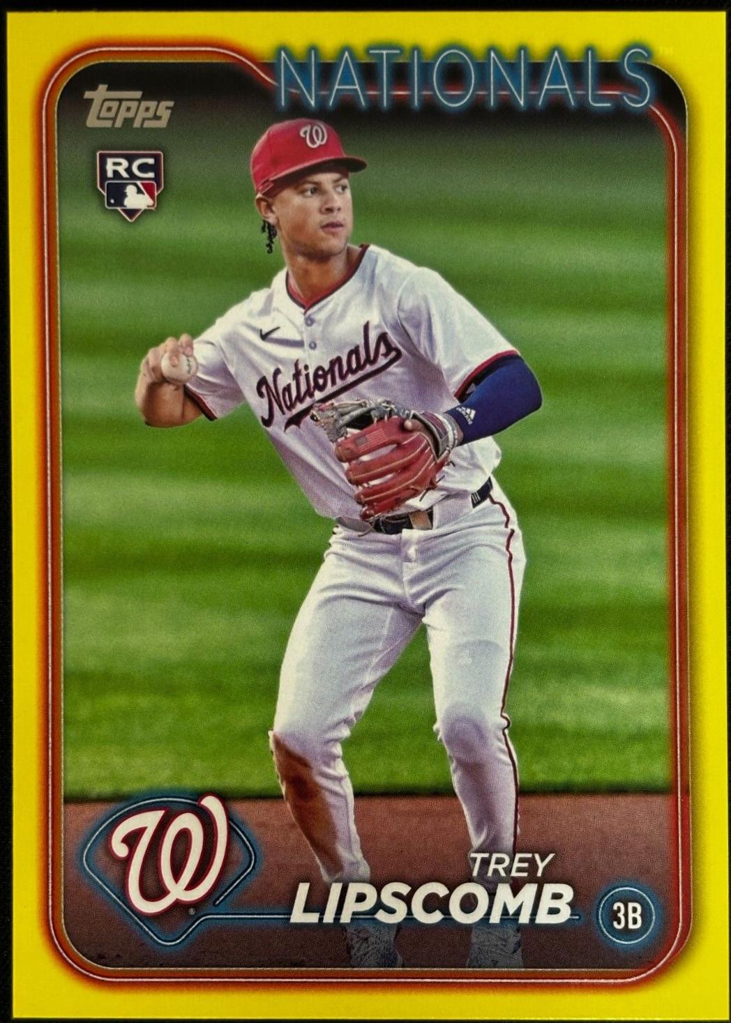 Trey Lipscomb [Yellow] #US143 Prices | 2024 Topps Update | Baseball Cards