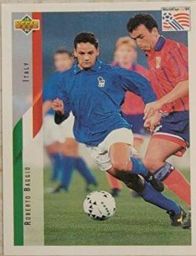 Roberto Baggio #153 Prices | 1994 Upper Deck World Cup Soccer | Soccer ...