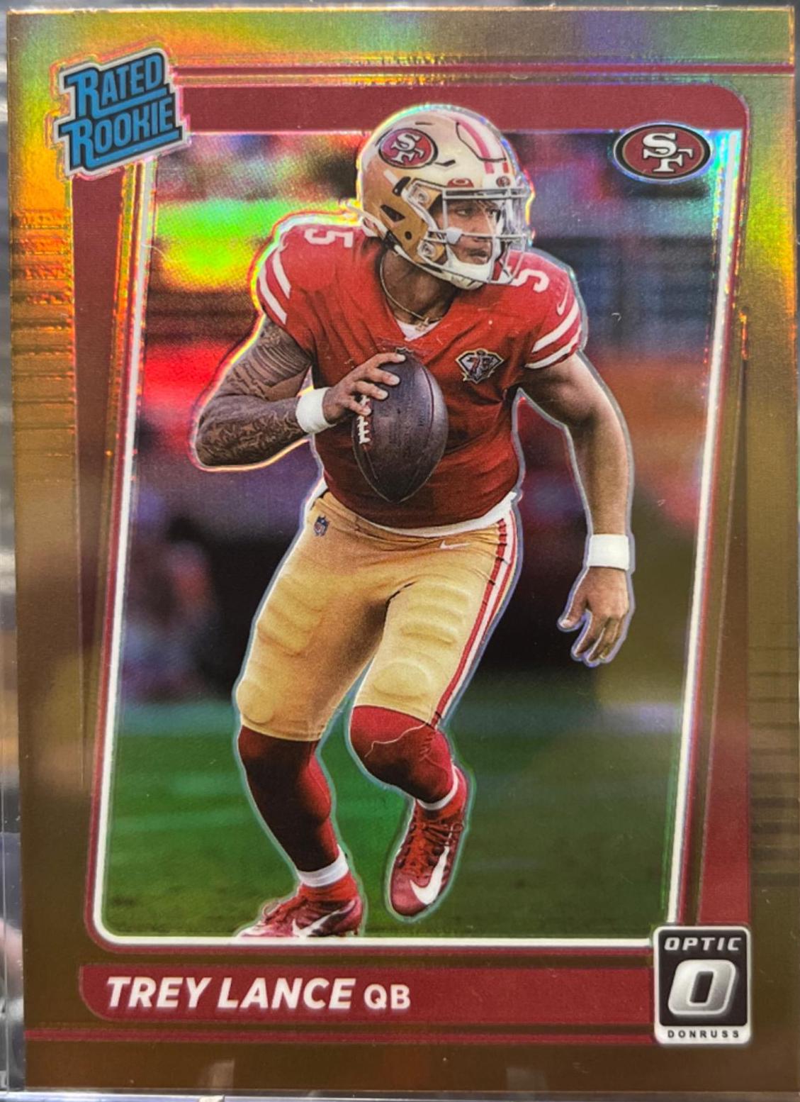 Trey Lance [Bronze] #203 Prices | 2021 Panini Donruss Optic | Football ...