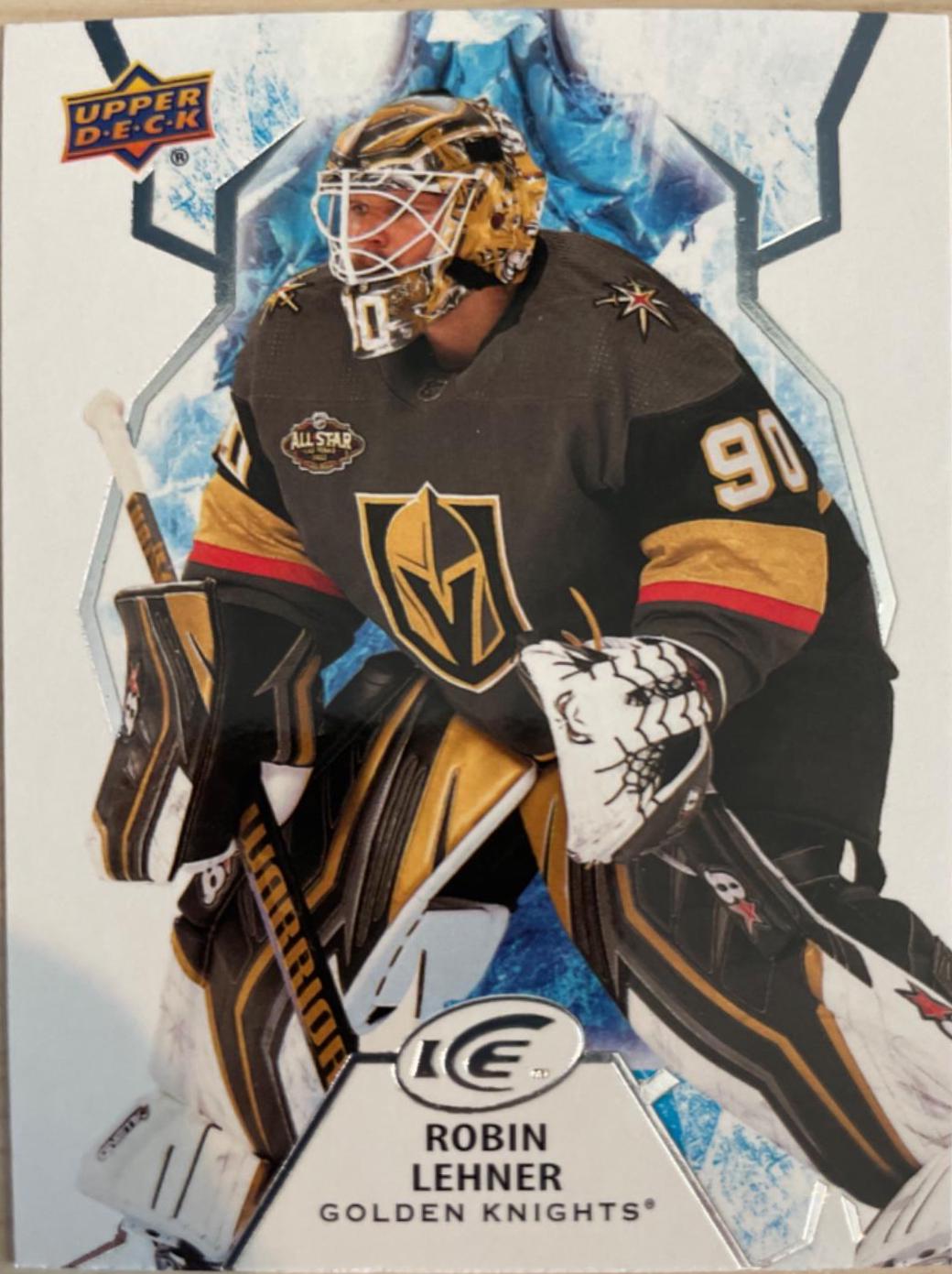 Robin Lehner #44 Prices | 2021 Upper Deck Ice | Hockey Cards