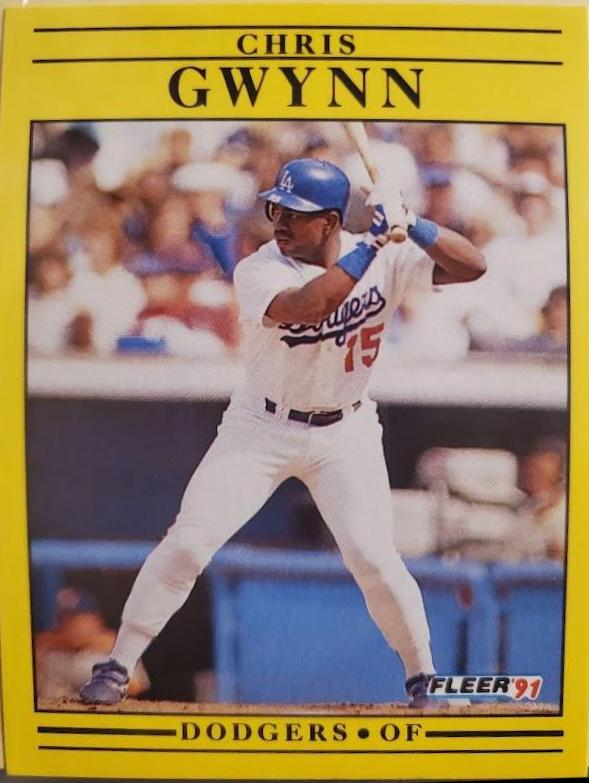 Chris Gwynn #202 Prices | 1991 Fleer | Baseball Cards